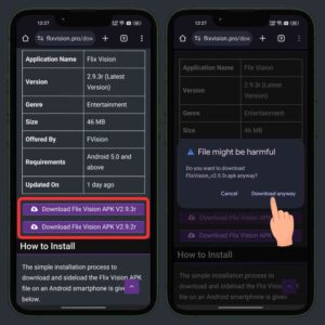 Flix Vision APK Download (V3.0.1r Updated) For Android